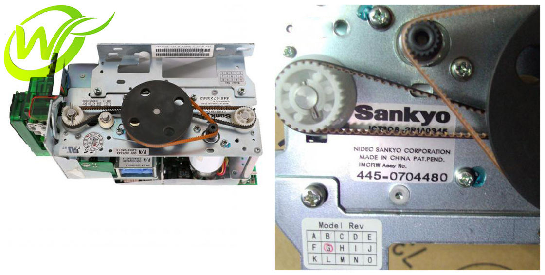 ATM Parts NCR Card Reader 66xx Track 123 IMCRW USB Port 445-0704480 ...