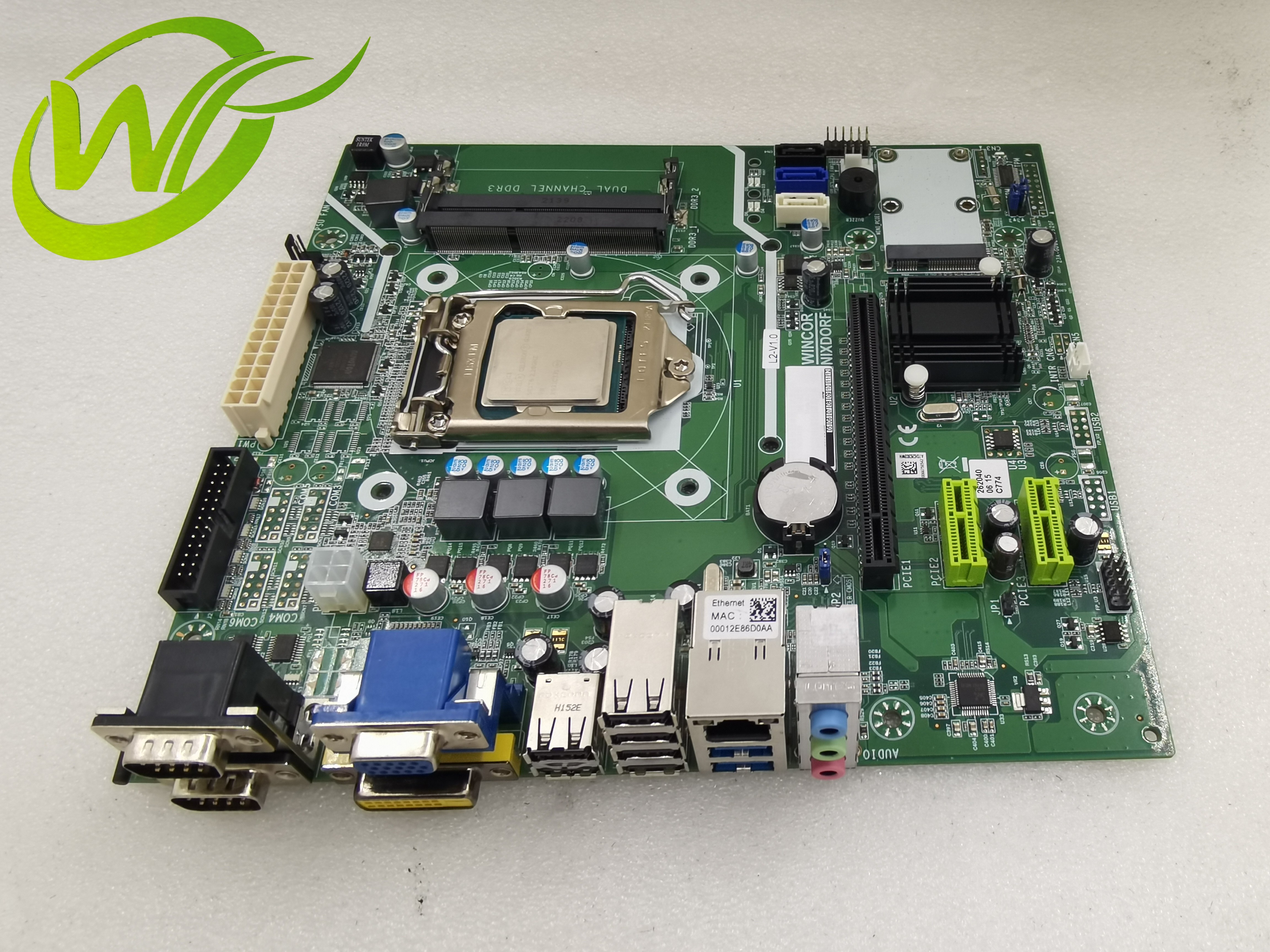 Wincor Win 10 PC Motherboard 01750309279 1750309279