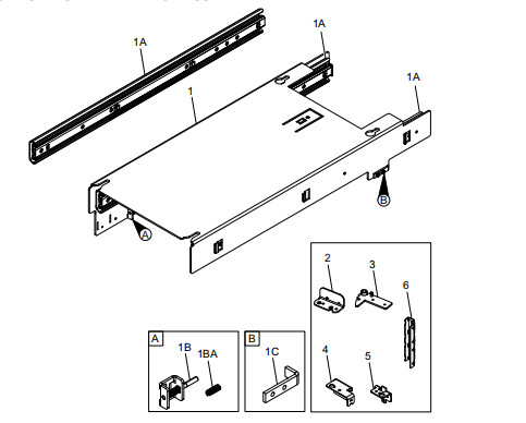 ATM Spare Parts S2 DISPENSER RETRACTION ASSEMBLY RA 445-0726393