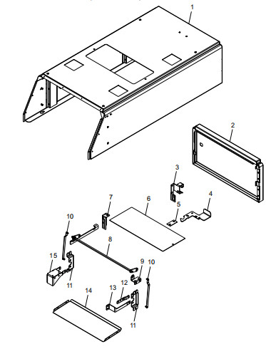 Streamlined CABINETRY ASSEMBLY ATM Machine Parts